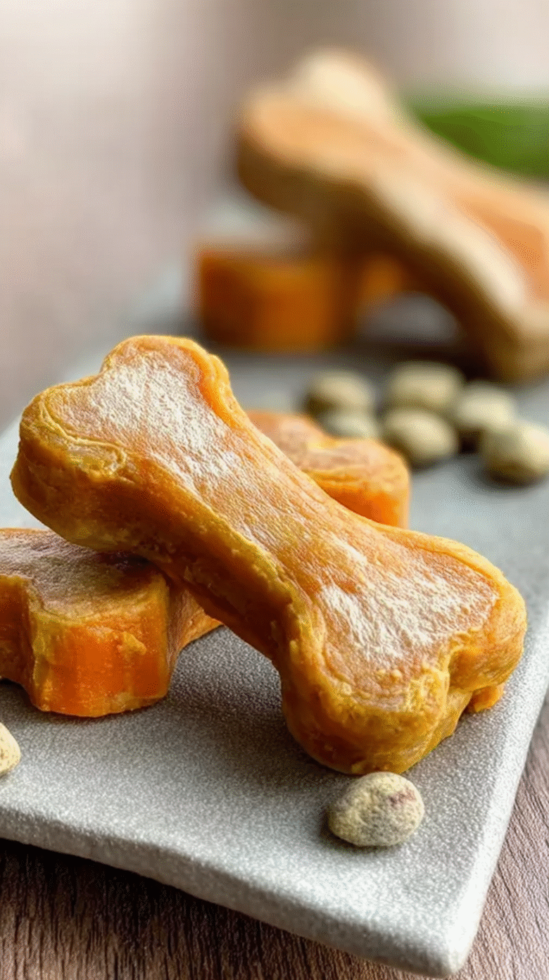 Apple and Carrot Hard Bones for Dogs - Delicious Treat